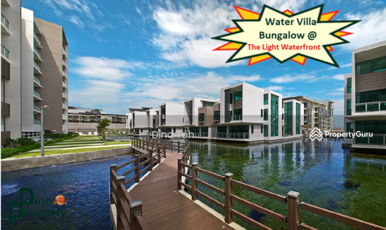 ⭐ Penang Island, Waterfront Bungalow at The Light Collection 1, Water ...